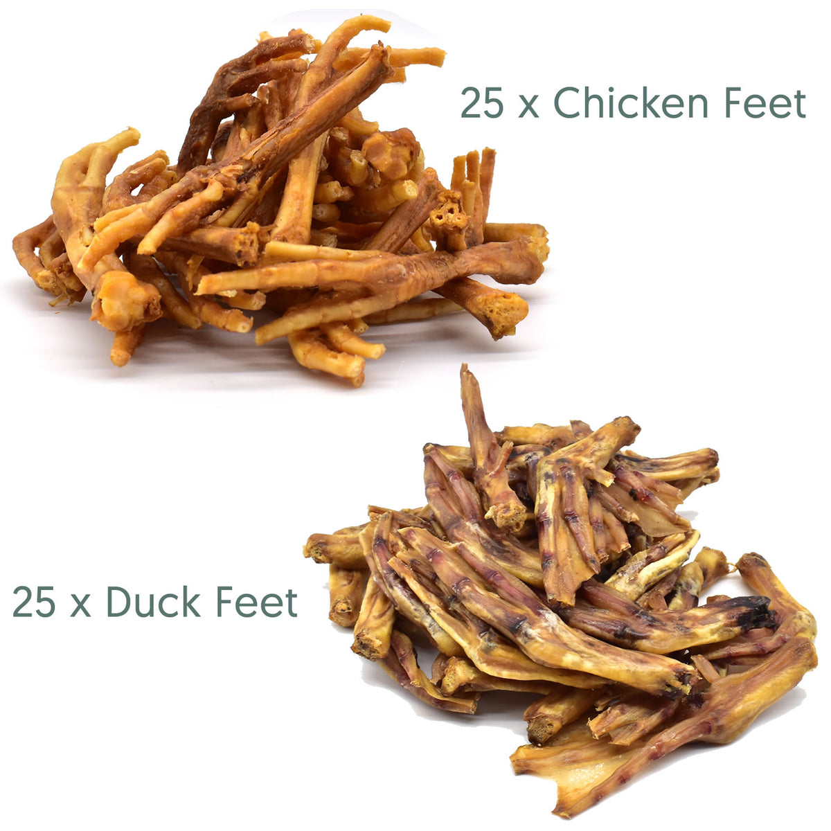Duck & Chicken Feet Mix — WPS Pet Supplies