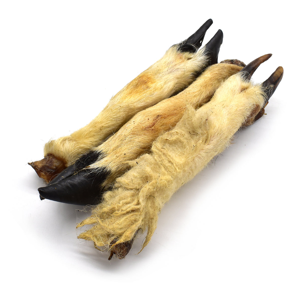 3 x Lamb Feet/Trotters with Hair/Fur — WPS Pet Supplies